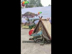 3m velociraptor animatronic dinosaurs