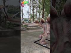 Wasser-Beweis-Replik-Fiberglas Animatronic Animatronic Stegosaurus-Statue