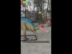 waterproofing spinosaurus animatronic animals