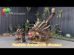 life size animatronic ankylosaurus simulation dinosaurs for jurassic attraction
