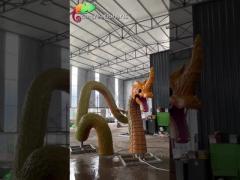Realistic Animatronic Oriental Dragon: Glowing Scales & Dynamic Movements For Immersive Theme Park Exhibits