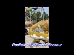 Weerbestendige Levensgrote Animatronic-Dinosaurussen Animatronic Dilophosaurus 5meters