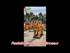 6M Life Size Animatronic Dinosaurussen Huayangosaurus Modelfor playground