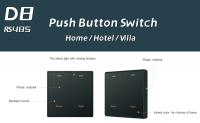 China D8 Electrical Wall Switch RS485 Modbus Light Switch Push Button Style for sale