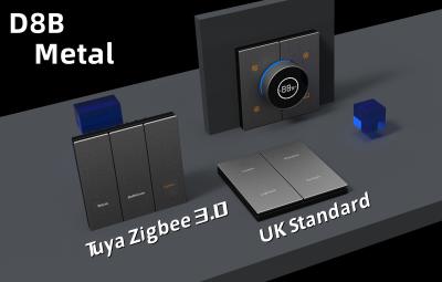 China Drukknop Zigbee 3,0 de Controlefunctie van de Muur Slimme Schakelaar 240V App for sale