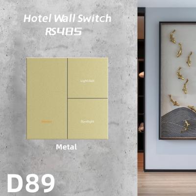 China De Schakelaarmetaal van de hotel past het Lichte RS485 Modbus Muur met Woorden aan Te koop