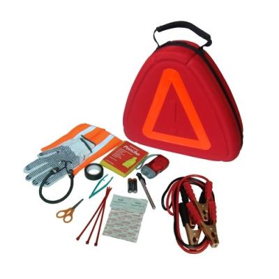 China Deluxe Emergency Road Kit with Reflective Triange Case, item# 1043 for sale