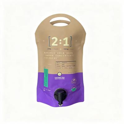 China Easy Caring Cold Brew Coffee Bag Convenient Eco Friendly Coffee Pouches for sale