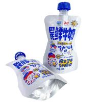 Quality Food Grade Yogurt Spout Pouches BPA Free Reclosable Printed Spout Pouch for sale