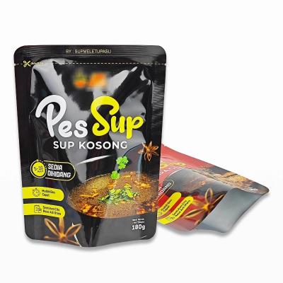 China Food Grade Soup Custom Pouch Packaging Portable Food Pouch Packaging for sale