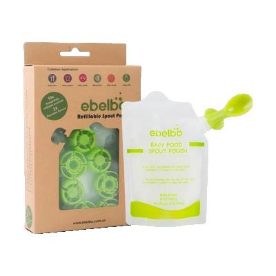 China Customized Baby Food Pouch BPA Free 200ml Reusable Squeezable Box Pack for sale