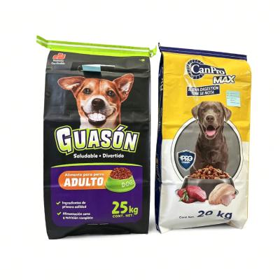 China Heavy Duty 20KG 25KG PP Woven Dog Food Bags - Tear-Proof, Moisture-Proof & Large Capacity, Food Grade for Pet Feed Storage for sale