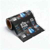 Quality Custom Hot Stamping Silver Rollstock Film for Coffee - 100g Arabica Coffee for sale