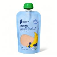 Quality 4oz Clear Window Baby Food Spout Pouch for 8+ Months - Reusable Organic Baby for sale