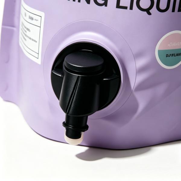Quality Large Capacity Cleaning Liquid Stand-Up Pouch with Tap & Handle - Leak-Proof for sale
