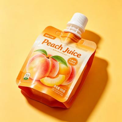 China Custom Printed Spout Pouch for Liquid & Gel Products - Flexible Stand-Up Pouch for Drinks, Jellies & Purees for sale