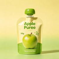 Quality Food‑Grade Custom Baby Food Packaging | Stand‑Up Spout Pouch for Apple Puree & for sale