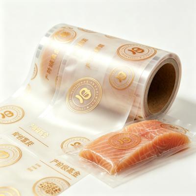 China Custom Printed Food Grade Packaging Film Roll - High Barrier Vacuum & MAP Film for Meat, Seafood & Deli Products for sale