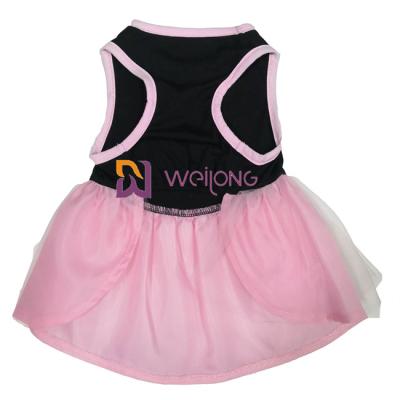 Cina I cani caldi del Jersey il vestito/CVC dell'animale domestico di Halloween Tulle del cristallo di rocca della gonna di Tulle si sono agghindati in vendita