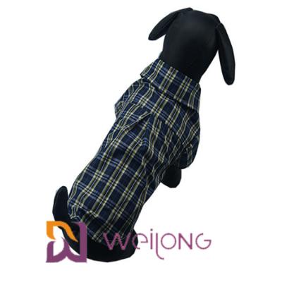 Cina L'animale domestico copre le camice del cane del plaid del cotone per i cani medi ISO9001 in vendita