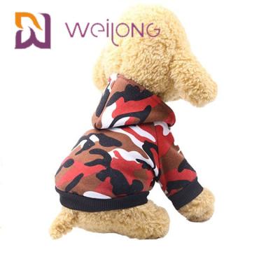 Cina La maglietta dell'ANIMALE DOMESTICO ha personalizzato la maglia con cappuccio/maglietta felpata del cane del cammuffamento della stampa di Digital in vendita