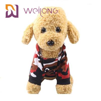 Cina La maglietta dell'ANIMALE DOMESTICO ha personalizzato la maglia con cappuccio/maglietta felpata del cane del cammuffamento della stampa di Digital in vendita