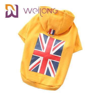 Cina Tipo maglie con cappuccio sveglie della bandiera di Jack Rubber Print del sindacato il breve di maglia con cappuccio BRITANNICA dell'animale domestico del cane di BSCI in vendita