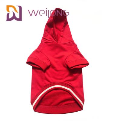 Cina Maglia con cappuccio su misura CVC di Natale del cane di animale domestico della stamperia di colori per l'autunno/inverno in vendita
