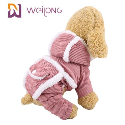 Cina Il poli cane del pigiama dell'animale domestico del velluto a coste di BSCI 100% copre la caduta e l'inverno in vendita