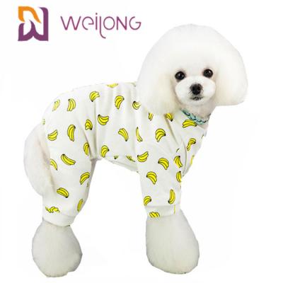 Cina Maglietta piena di Cat Pet Holiday Pajamas Printed del cane di personalizzazione di Kweilong in vendita