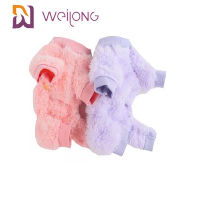 China Breathable Dog Cat Pet Pajama Poly Soft Sherpa Cute Dog Pajamas for sale