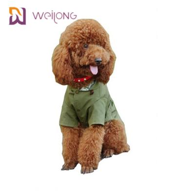 Cina Trench d'apertura del cane della saia del cotone di Cat Wind Pet Coat Snaps della primavera in vendita