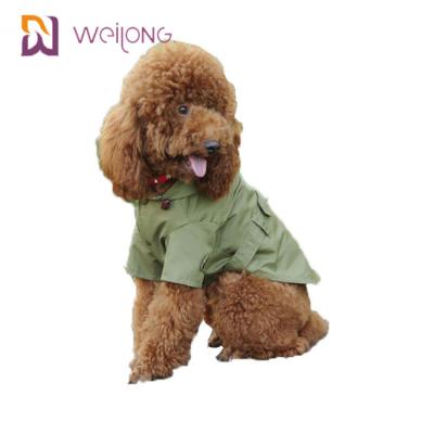 Cina Trench d'apertura del cane della saia del cotone di Cat Wind Pet Coat Snaps della primavera in vendita
