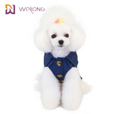 Cina Giacca a vento d'apertura dell'animale domestico della tela di Cat Winter Wear Plaid Cotton della polvere del bottone per i cani in vendita