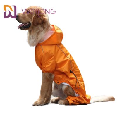 Cina Impermeabile riflettente del cane pieno di personalizzazione dell'impermeabile dell'animale domestico della banda di sicurezza in vendita