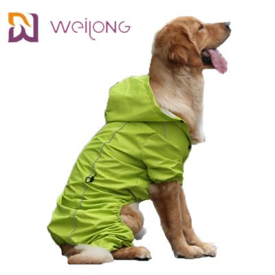 Cina Impermeabile riflettente del cane pieno di personalizzazione dell'impermeabile dell'animale domestico della banda di sicurezza in vendita