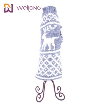 Cina L'acrilico dell'abbigliamento dell'animale domestico di Natale dell'inverno di BSCI tricotta i maglioni di festa del cane in vendita