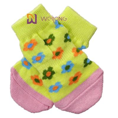 Κίνα Η Pet αντιολισθητική πλέκει τις κάλτσες Socks&Cat σκυλιών με το λαστιχένιο προστάτη ποδιών ενίσχυσης προς πώληση