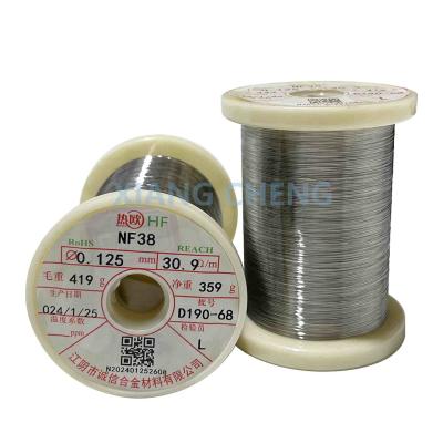 China NF38 Nickel Content 50-55 PTC Ni-Fe Alloy Wire Rod for Precise Resistance Control in Thermistors and Sensors Resistance 0.38 for sale