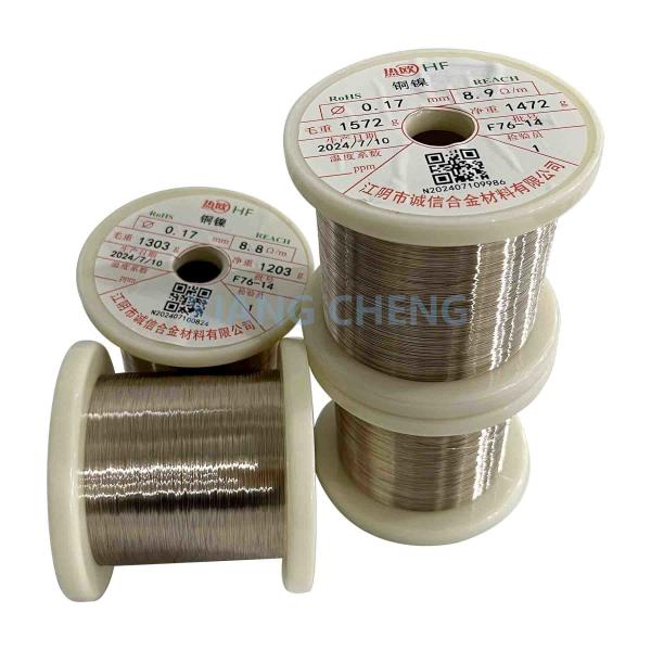 Quality Copper Nickel Wire CuNi Alloy CuNi8/NC012/C71500 Senphus Flexibile Industrial for sale