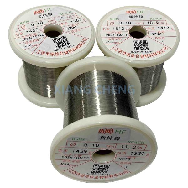 Quality CX1207 Strands Pure Nickel Alloy Wire for electric heating elements and for sale