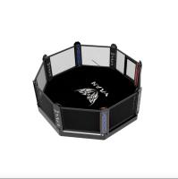 China Custom Size MMA Floor Cage Octagonal Hexagonal Wrestle Cage for sale