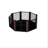 China Custom Size MMA Floor Cage Octagonal Hexagonal Wrestle Cage for sale