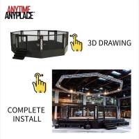 China Competitive MMA Fighting Cage for sale