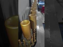 Dispersione di resina acrilica idrossilica Liquido giallo pallido per vernice da forno in vetro