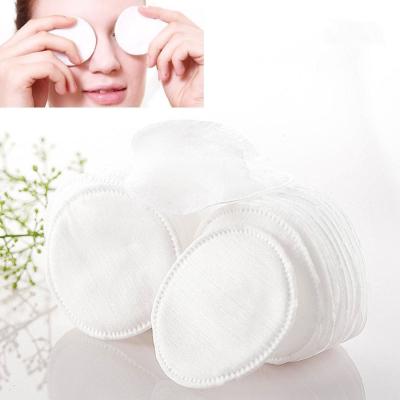 China Pure White Soft Organic Cotton Face Pads High Absorption For Cosmetic Use for sale