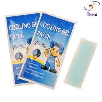 China 5x12cm Adhesive Cooling Gel Patch For Fever for sale