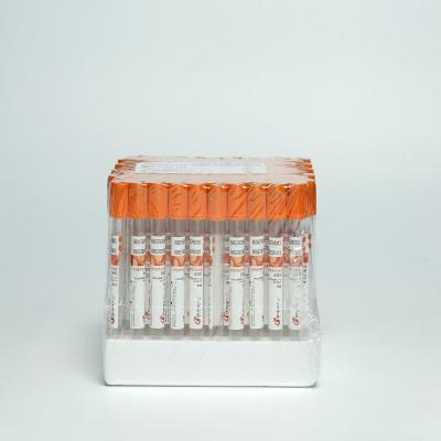 China PET Glass Vacuum Serum Blood Collection Tube With Pro Coagulation Activator for sale