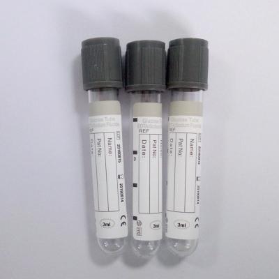 China Chemical Test Vacuum Blood Glucose Collection Tube 1ml - 10ml for sale
