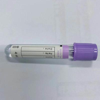 China Hospital Medical Lavender Cover Vacuum Blood Tube OEM Accept for sale